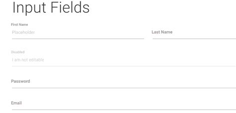 Password Field Label Material Design For Bootstrap