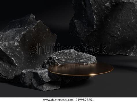 3d 배경 돌 연단 디스플레이 미용 스톡 일러스트 2199897251 Shutterstock