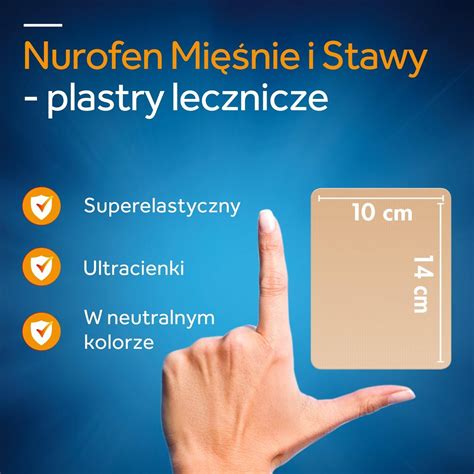 Nurofen Mięśnie i Stawy plaster leczniczy leki przeciwzapalne ibuprofen