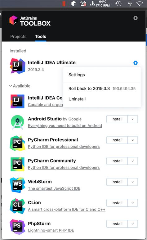Intellij Idea Use Jetbrains Toolbox To Get Early Access Versions