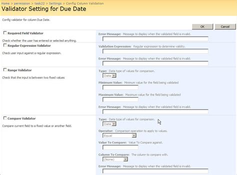 Sharepoint Form Validation Fileforum