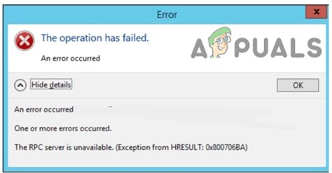 How To Fix Windows Update Error Code Error 0x800706ba