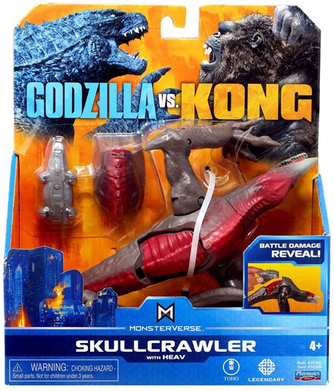 Godzilla Vs Kong Monsterverse Skullcrawler Action Figure With Heav