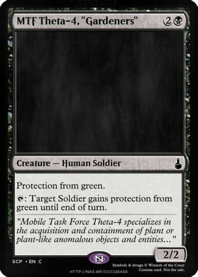 Mtgnexus Mtf Theta 4 Gardeners