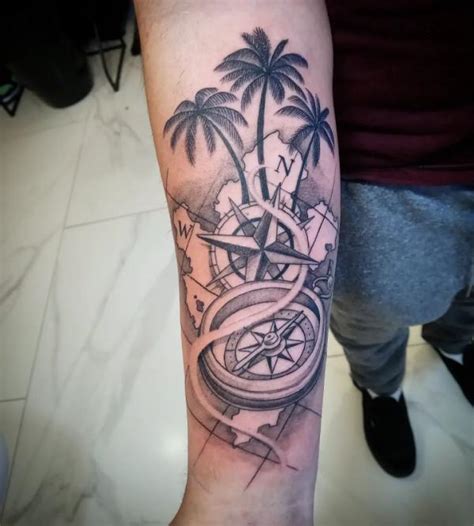 Tattooing Paradise Incredible Palm Tree Tattoo Designs Nenuno Creative