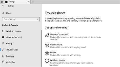 Troubleshoot Problems Updating Windows