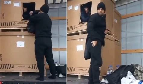 TIR dorsesindeki kutudan kaçak göçmen çıktı Son Dakika Türkiye