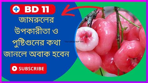 জামরুলের উপকারীতা ও জামরুল খেলে অনেক রোগ থেকে মুক্তী পাবেন Youtube
