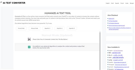 Humanize Ai Text Tool Transform Ai Text To Humanize Content Instantly Aitoolnet
