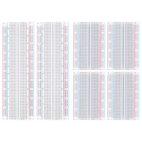 Rindion Breadboard 6pcs Bread Board Breadboard Kit Includes 2pcs 830