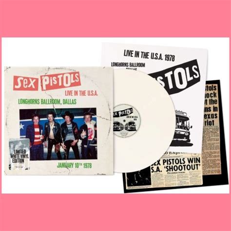 Live In The Usa 1978 White Color Vinyl