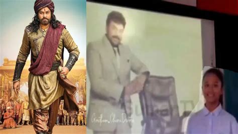 Chiranjeevi Life Story Speech In A School In China Video Viral