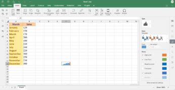 Sparklines in Excel Tabellen erklärt ONLYOFFICE Blog