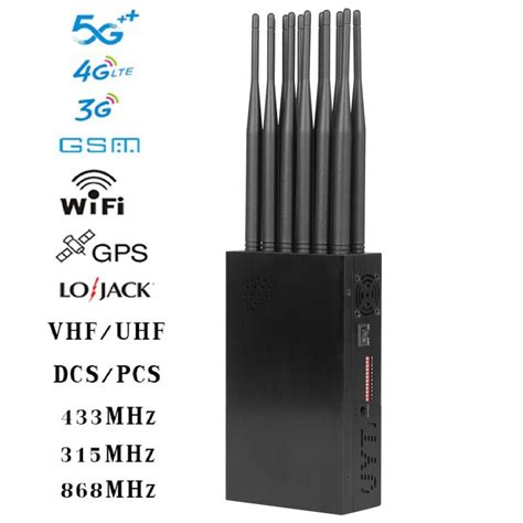 Arm Mounted Enhanced 5g Cellular Network Blocker Comprehensive Rf Blocking
