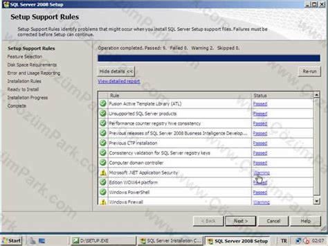 Sql Server 2008 Kurulum Çözümpark