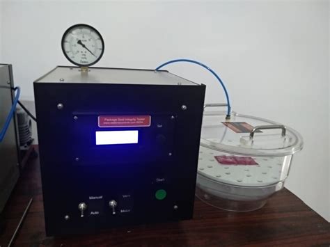 Dry Wet Automatic Package Seal Integrity Tester Oem India