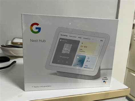 Google Nest Hub Gen BNIB TV Home Appliances TV Entertainment Entertainment Systems