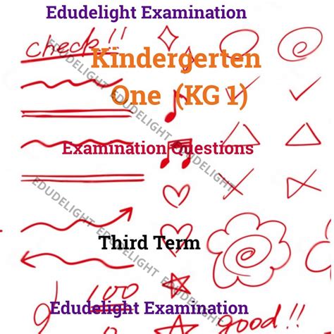 Kg 1 Exam Questions 1st Term Edudelight Exam Questions