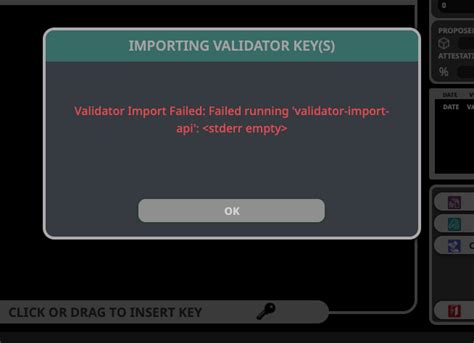 Bug Listimport Of Validator Keys Possible While Setup Is In Progress