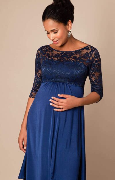 Lucia Maternity Dress Short Imperial Blue Maternity Wedding Dresses