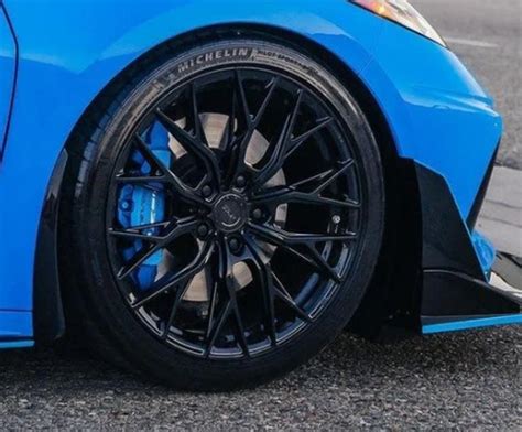 20 24 C8 Corvette Gf5 19x85 And 20x11 Wheels Front And Reargloss