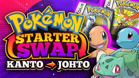 Johto Region Starter Pokemon
