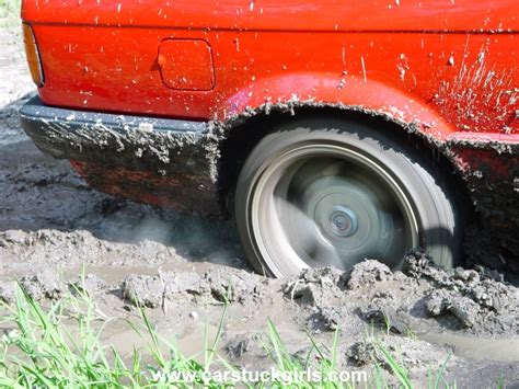 Kims Bmw Convertible Got Stuck In The Mud