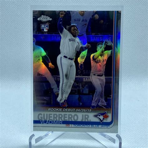 Vladimir Guerrero Jr 2019 Topps Chrome Update Rookie Refractor 250