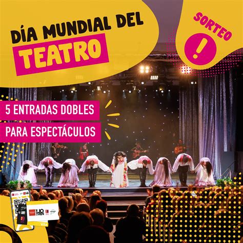 Sorteo entradas dobles espectáculos Comunidad de Madrid