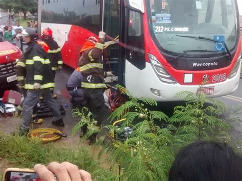 G1 Acidente Envolvendo Moto E ônibus Deixa Um Morto Em Campinas Sp