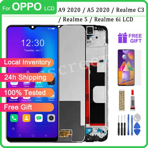 For Oppo A5 2020 A9 2020 A31 2020 Original Lcd Touch Screen Display