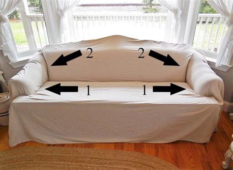 How To Use Canvas Drop Cloths As Slip Covers No Sewing Required