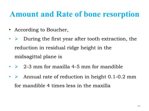 Bone Resorption Patternpptx