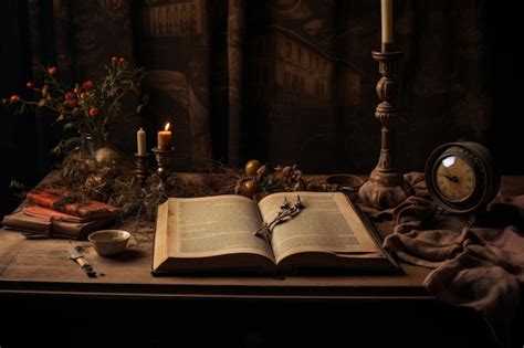 The Enigmatic Tale Unraveling The Secrets Of The Book On The Table