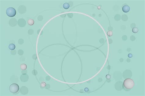 3d 렌더링 비행 구와 반지와 파란색의 추상적 인 기하학적 현대 배경 최소한의 레이아웃 0명에 대한 스톡 사진 및 기타 이미지 Istock