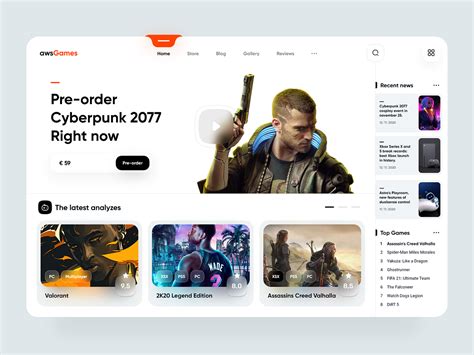 Desktop Videogames Magazine 🎮 By Manuel Rovira 😺🤘 For Orizon Ui Ux Design Agency On Dribbble