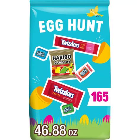 Fruit Flavored Assorted Easter Egg Hunt Candy 165 Piece Bag Candy Warehouse