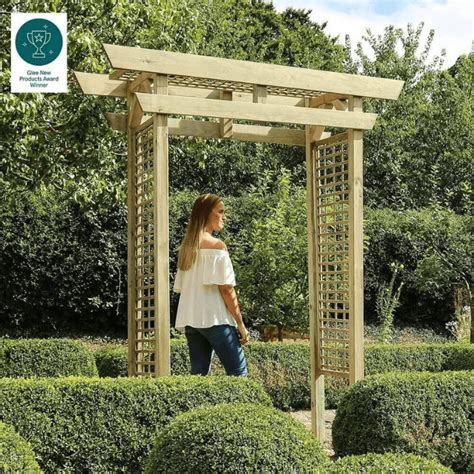 Cherry Blossom Arch Japanese Garden Arch Fencing Essentials