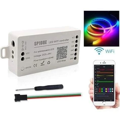 Ws2811 Ws2812 Sp108e Pixel Argb Şerit Led Wifi Kontrol Cihazı Dora Led