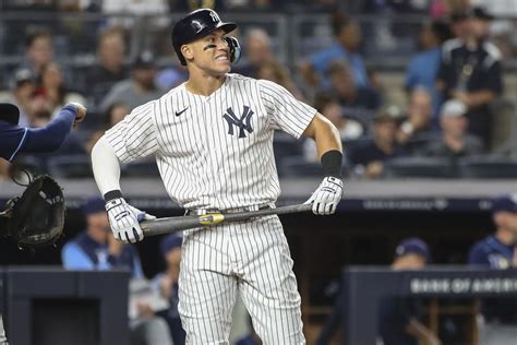 New York Yankees News Aaron Judge Side B Mitchell And Ness Yankees