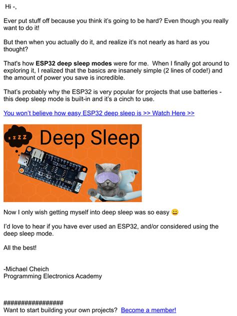 Programming Electronics Academy A Practical Guide To Esp32 Deep Sleep Modes Milled