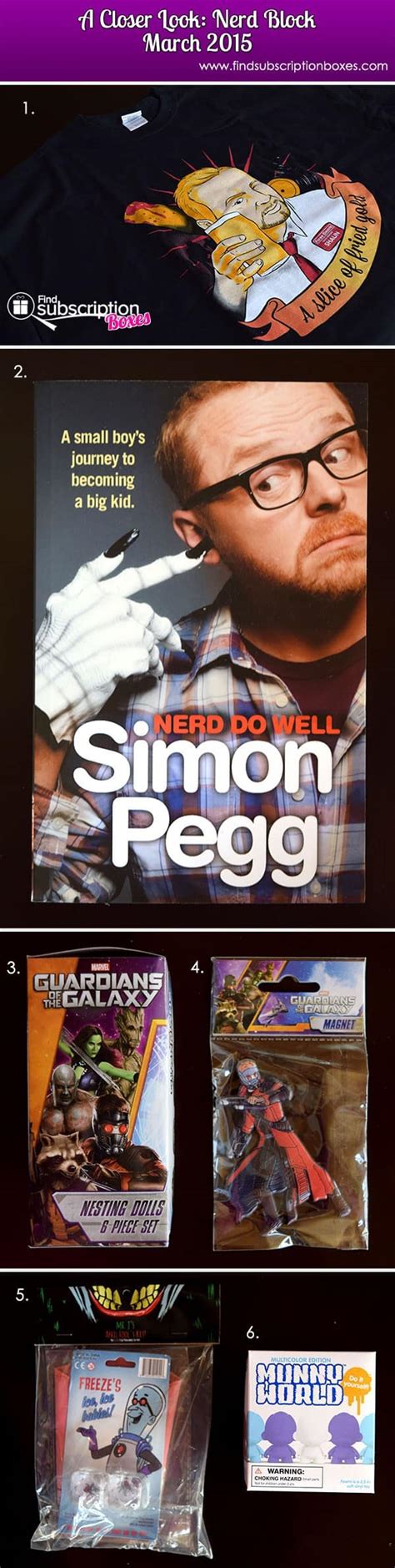 Nerd Block Classic March 2015 Box Review Simon Says Block Find Subscription Boxes
