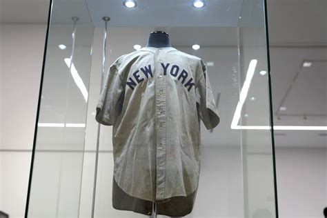 Babe Ruths ‘called Shot Jersey Sells At Auction For More Than 24