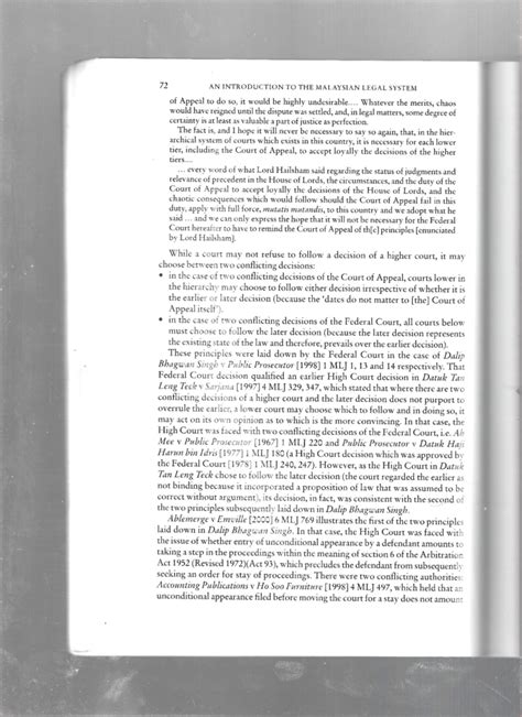 Judicial Part 2 Mls Textbook Law Of Torts 1 Studocu