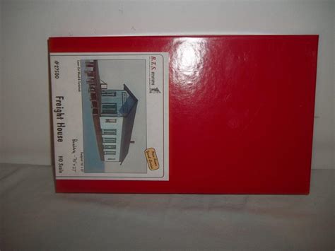 Bts Structures Freight House River Yard Kit Ho Model Train Building