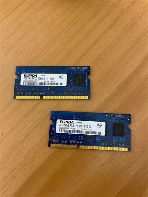 Elpida 4gb 1rx8 Pc3 12800s 11 10 B2 Ddr Ram 電腦 ＆ 平板電腦 電腦 Carousell
