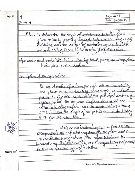 Prism Practical And Find The Angle Of Minimum Deviation Pdf