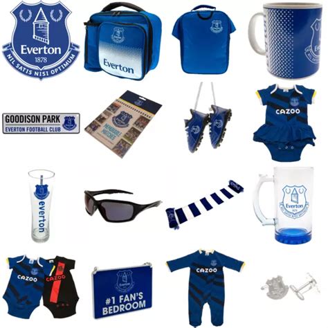 Everton Fc Efc The Toffees Official Licensed T Evertonians Signature