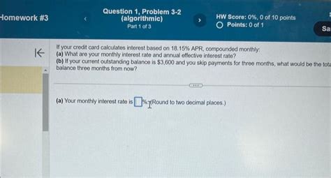 Solved If Your Credit Card Calculates Interest Based On