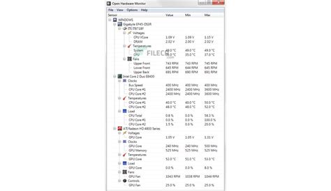 Open Hardware Monitor 0 9 6 Free Download FileCR